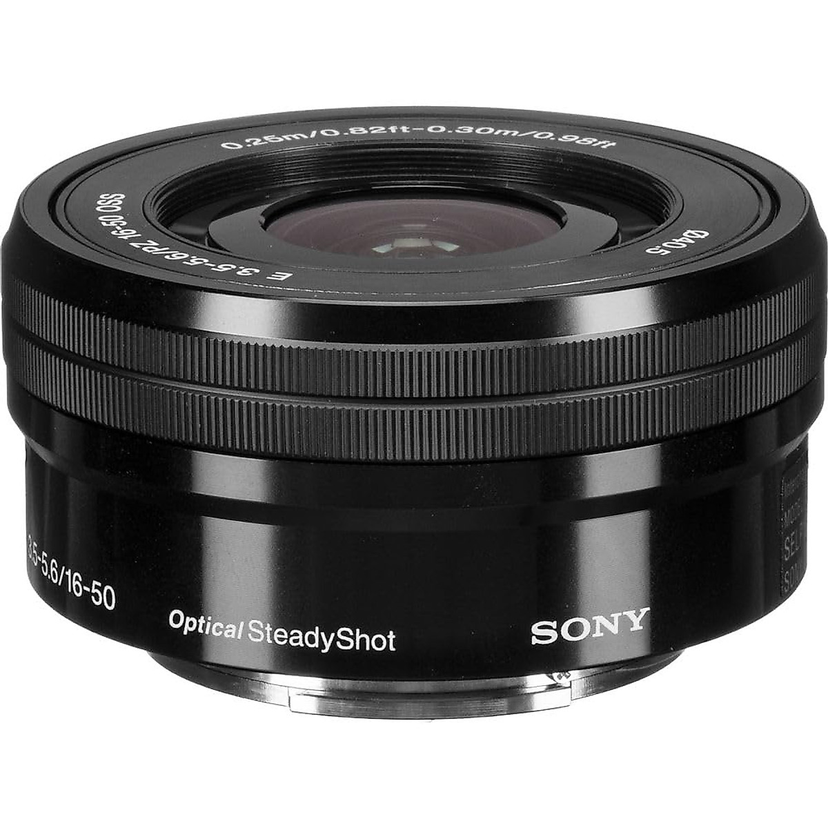 Sony E PZ 16-50mm f/3.5-5.6 OSS Lens (SELP1650) + Filter Kit + Lens Cap Keeper + Cleaning Kit + More (Renewed)