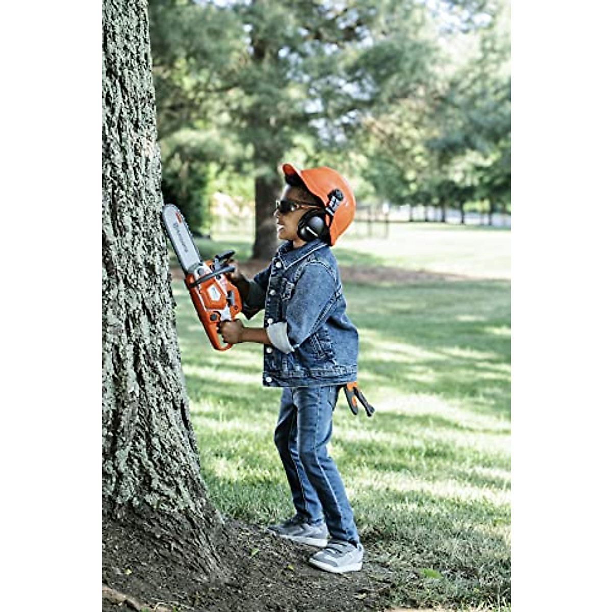 Husqvarna 550XP Toy Chainsaw and PPE Kit