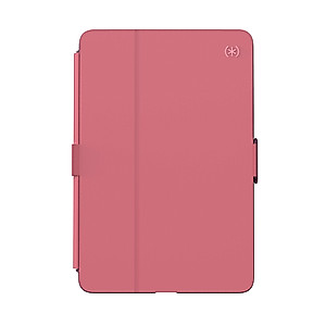 Speck Products Balance Folio iPad Mini 2021/iPad Mini 4/iPad Mini 5 Case and Stand, Royal Pink/Lush Burgundy