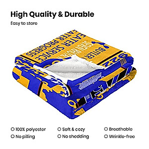 Nine City Sigma Gamma Rho Sorority Blanket for Women - 40''x50'' Throw Gift with 1922 Poodle and African American Design for Her or Girlfriends, Sigma Gamma Rho Gifts