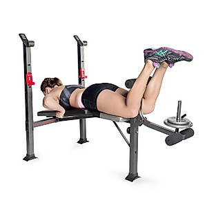 CAP Barbell Strength Bench Standard Bench with Leg curl