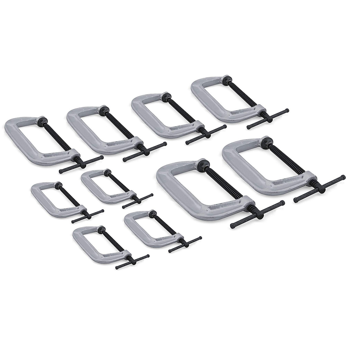 Wilton 140 Series 10-Piece C-Clamp Kit (11117)