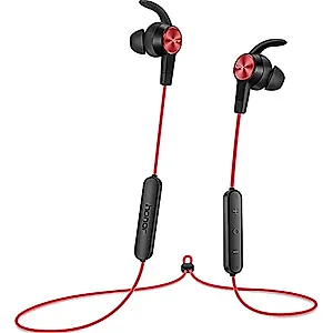 Honor xSports Wireless Bluetooth Headphones Sports Earbuds AM61R IPX5 Waterproof Wireless Music Mic Control Handsfree Noise Cancelling for Running, Gym- International Version (Red)