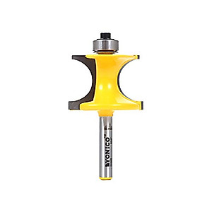 YONICO Router Bits Bullnose Bead 3/4-Inch Bead 1/4-Inch Shank 13195q