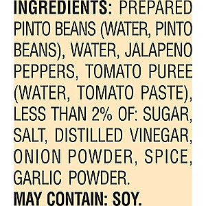 Ranch Style Pinto Beans With Jalapeno Peppers, Canned Beans, 15 OZ