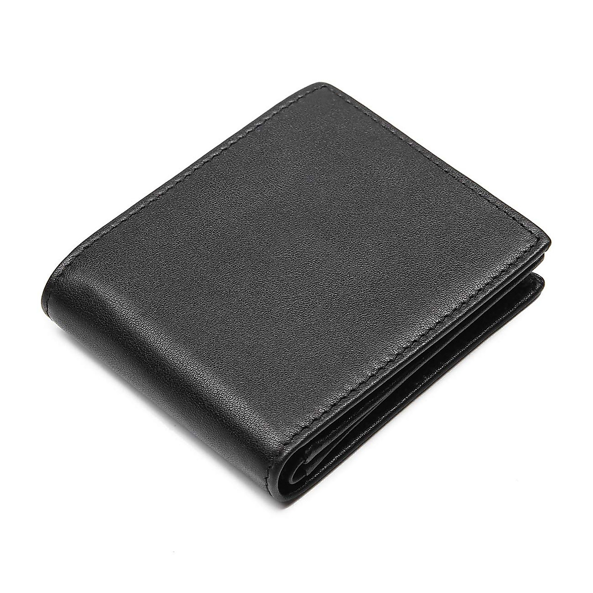 Polare RFID Blocking Napa Leather Bifold Wallet For Men With Gift Box (Large)