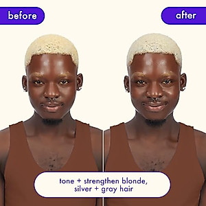 amika bust your brass toning + strength repair mask, 250ml