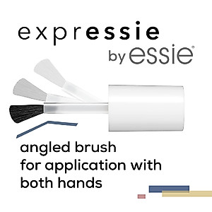 essie expressie Quick-Dry Vegan Nail Polish, Trend and Snap, 0.33 Ounce