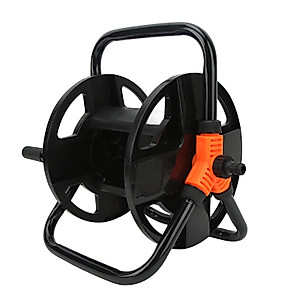 Hose Winding Reel, Hose Storage Reel, Hose Reel Water Pipe Storage Rack ABS Single Arm Tool, Portable Hose Cart Water Pipe Storage Rack Reel Garden Tool Accessories for Garden Car Washing Watering