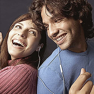 USB C Headphones Inwa in Ear Usbc Earbuds with Mic/Volume Control Compatible with SoundFlow Google Pixel Oneplus Samsung Sony MacBook Huawei (White)