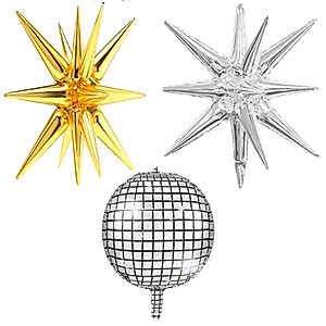 Black Gold Silver Balloon Garland Arch Kit 148 pcs 12" 10" 5" Latex Balloons Set for Graduation Decorations Birthday New Year Party Anniversary Decorations Supplies