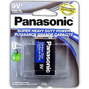 Panasonic Heavy Duty 9V Battery 1 Pack