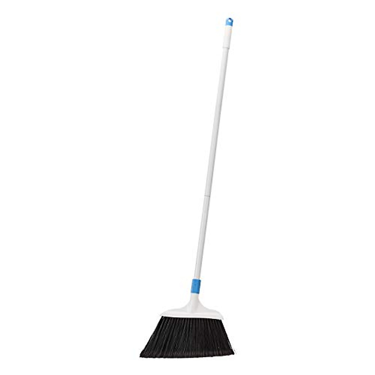 Amazon Basics Heavy-Duty Broom, Blue and White