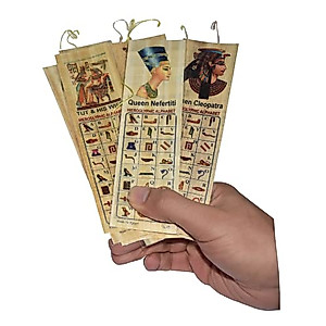 100 Large Papyrus Egyptian BOOK MARKS Original Mark LOT Wholesale