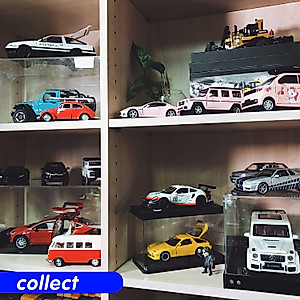 TGRCM-CZ 1/32 Scale RX-7 Model Car, Zinc Alloy Toy Car with Sound and Light for Kids Boy Girl Gift Metal Body, Door can be Opened Yellow