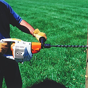 Litoexpe 1/2 Inch x 12 Inch Auger Drill Bit, 3/8-Inch Hex Shank Ship Auger Long Drill Bit for Wood, Plastic, Drywall and Composite Materials