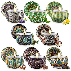 8 Pack Candles Gift Sets for Women, Candles for Home Scented, 2.5oz Scented Candles Use for Meditation, Birthday Gifts for Women, Aromatherapy Candles Gifts for Mother's Day. Ideal Gift for Her