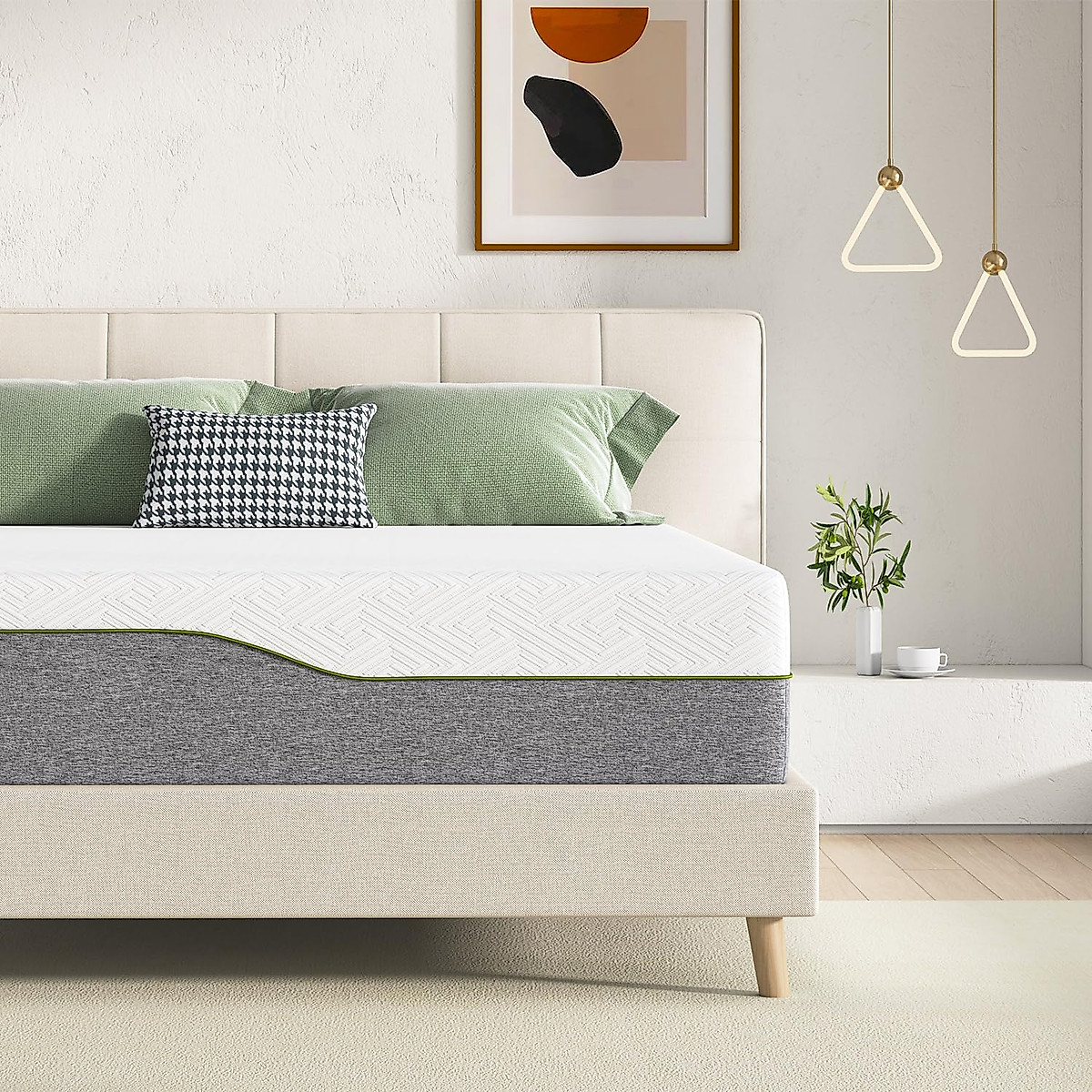 Novilla Queen Mattress, 12 Inch Memory Foam Mattress Queen Size for Pressure Relief & Cool Sleep, Queen Memory Foam Mattress