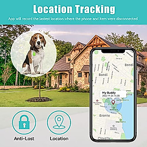 [4 Pack] Item Tracker Bluetooth Tracker Key Finder Item Locator for Kid Pet Keys Wallet All Your Things