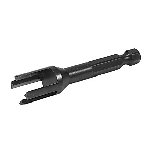 RC tool kit Quick Assembly Tool Ball Joint Wrench with 1/4'' Hex Shank Fit 5347 Rod Ends for 1/10 RC Crawler Links Building TRX4 SCX10 TF2 VS4-10 RC tool set (Rod Ends Assembly Tool Black) (Black)