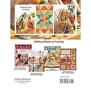 Big Blocks, Big Quilts: 11 Easy Quilts with Layer Cake 10" x 10" Squares (Design Originals) Beginner-Friendly, Easy-to-Follow Instructions and Variations, plus Assembly Diagrams and Color Photos