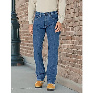 Dickies mens Flex Carpenter Denim Jeans, Stonewashed Indigo Blue, 32W x 32L US