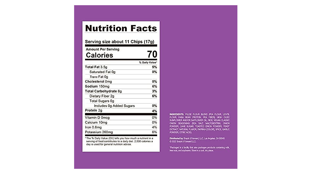 PeaTos Classic Onion Rings – Vegan, Gluten-Free Snack with Bold Flavor