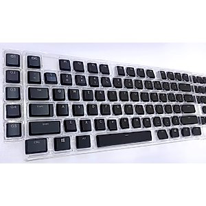 forG915 complete set of 109 keycaps to replace Logitech G915/G913/G815/G813 TKL RGB mechanical gaming keyboard (black 109 keys) (G915 full set of keycaps (black))
