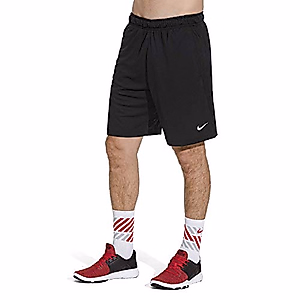Nike Men's Dry Training Shorts, Black/Black/White, XX-Large