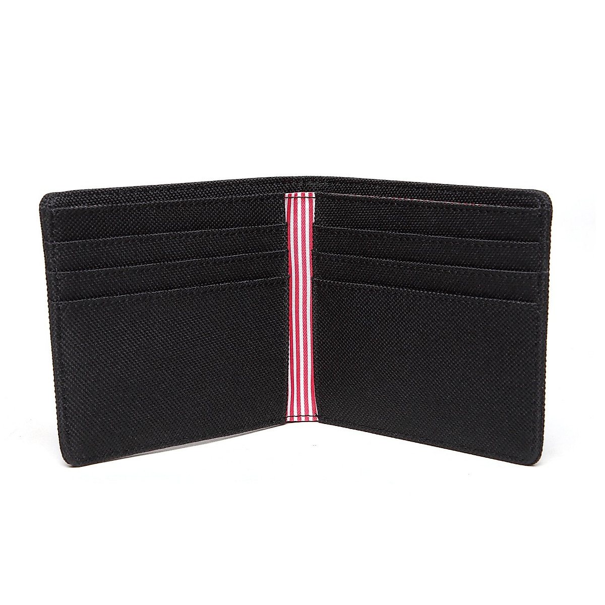 KAUKKO Men's RFID Blocking Bi-Fold Wallet BLACK