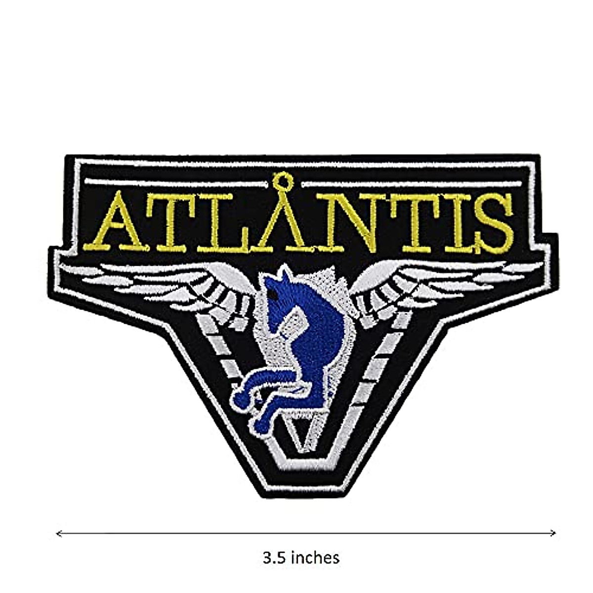 5 pack Halloween Costume Stargate SG1 Uniform DIY Embroidered Iron On Patches