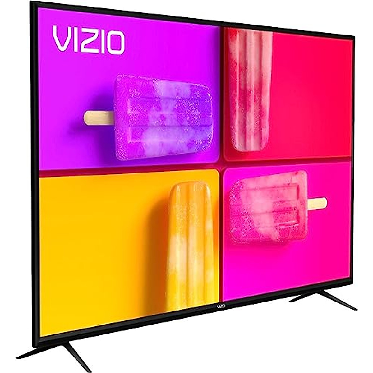 VIZIO 65-inch V-Series 4K LED HDR Smart TV w/AMD FreeSync, Dolby Vision, WiFi 6E, & Smart Home Compatibility + Free Wall Mount (No Stands) - V655M-K03 (Renewed)