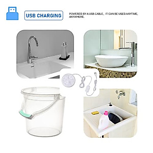 10W Mini Washing Machine for Traveling Camping Home,USB Powered Laundry Washer with Control Button Portable Turbo Washing Machine for Cleaning Sock,Underwear