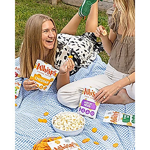 Whisps Cheese Crisps - Parmesan Cheese Snacks, Keto Snacks, 13g of Protein Per Serving, Low Carb, Gluten & Sugar Free, Great Tasting Healthy Snack, Parmesan Chips, All Natural Cheese Crisps - Parmesan, 9.5 Oz (Pack of 2)