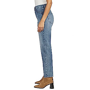 JAG Jeans Women's Rachel High Rise Relaxed Tapered Leg Jeans, Big Chill, 16