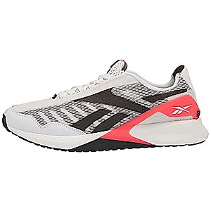 Reebok unisex adult Speed 21 Cross Trainer, White/Neon Cherry/Black, 13 Women 11.5 Men US