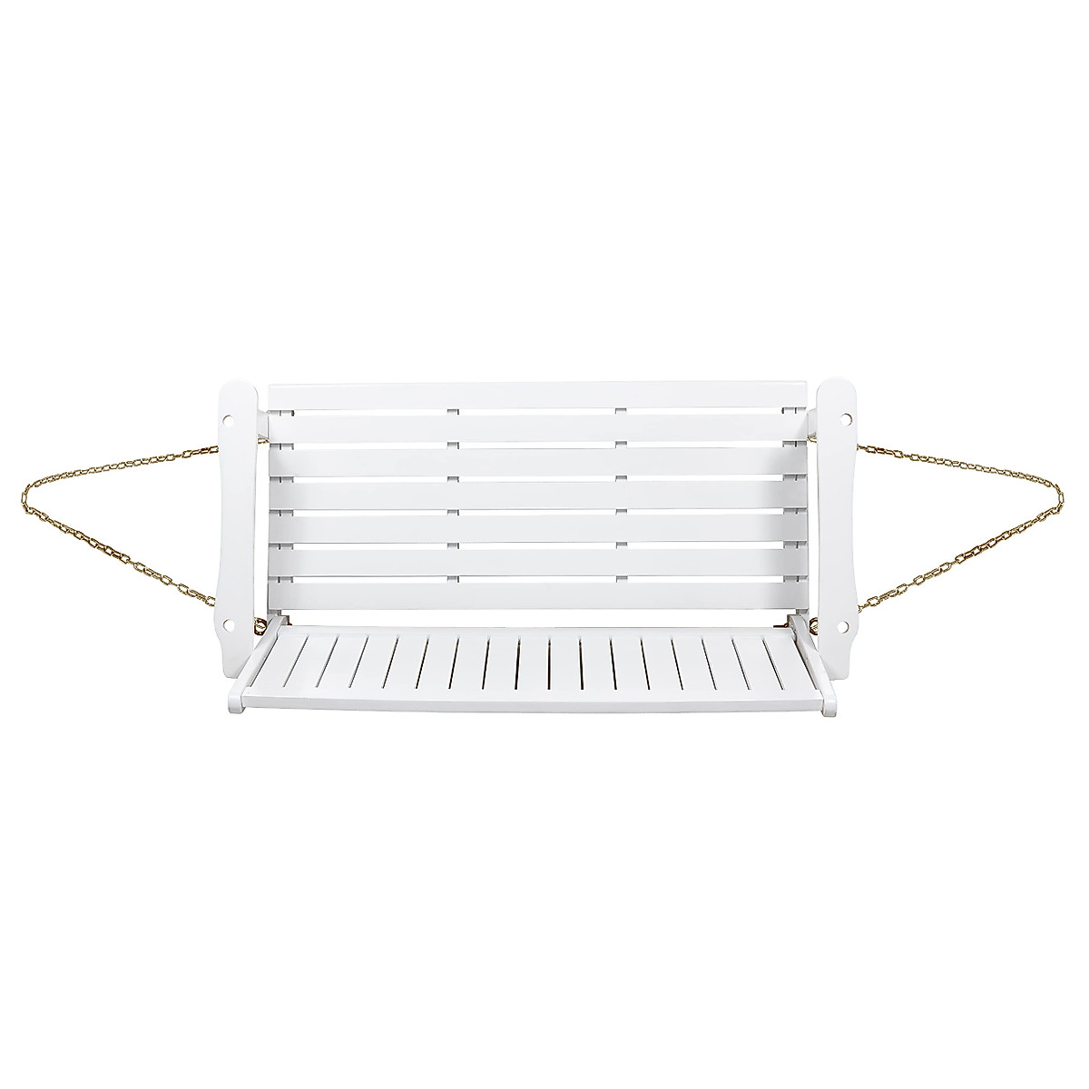 Christopher Knight Home Phoebe Outdoor Acacia Wood Porch Swing, White