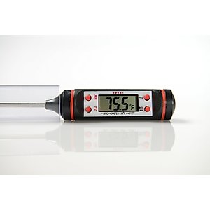Generic TP101 Convenient Digital Food Thermometer with LCD Display (Black)