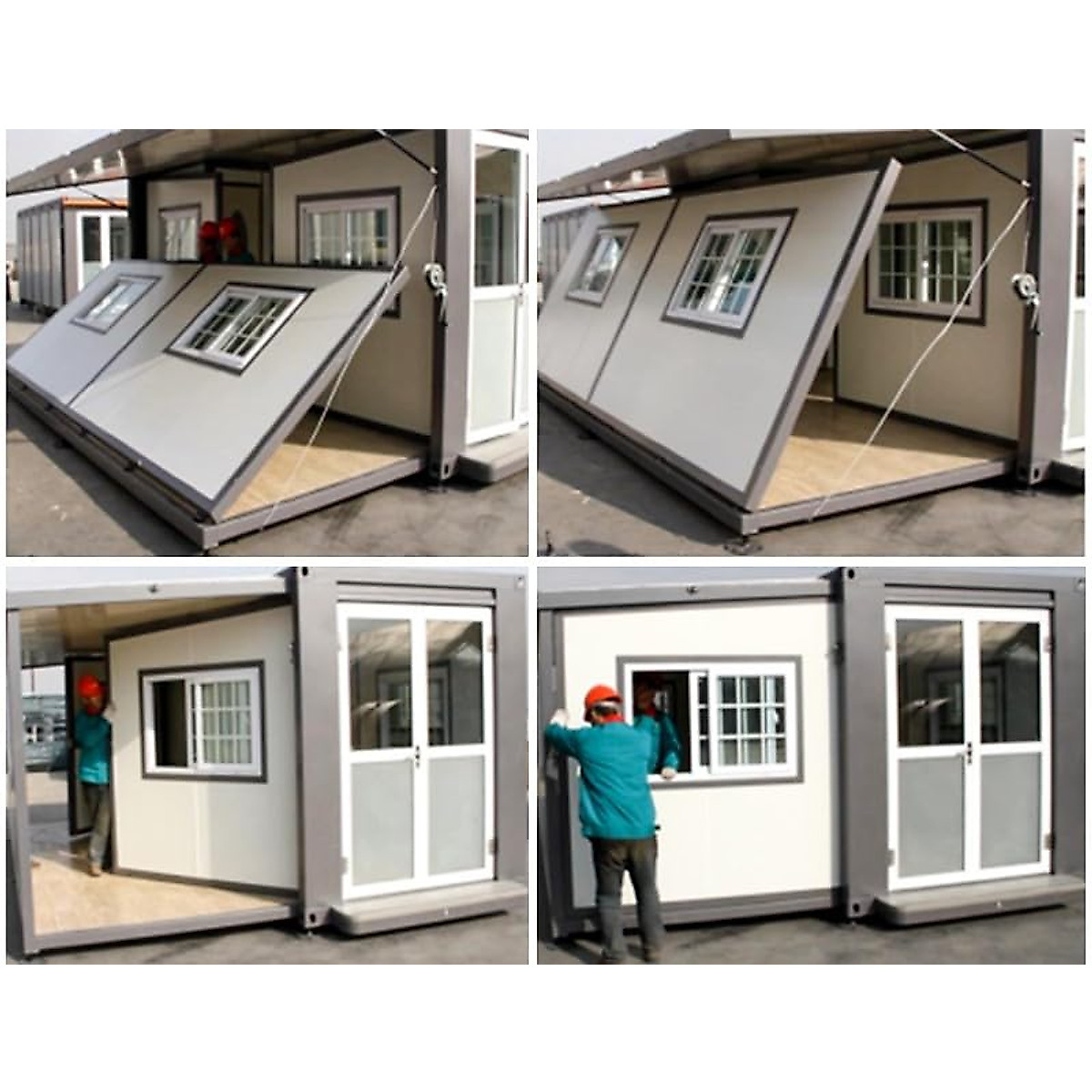 Modern Prefab Luxury Home: 30ft Expandable Container with 3 Bedrooms