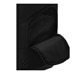 Nike Elite Pro Basketball Backpack BA6164 (Black/Black/Grey, One Size)