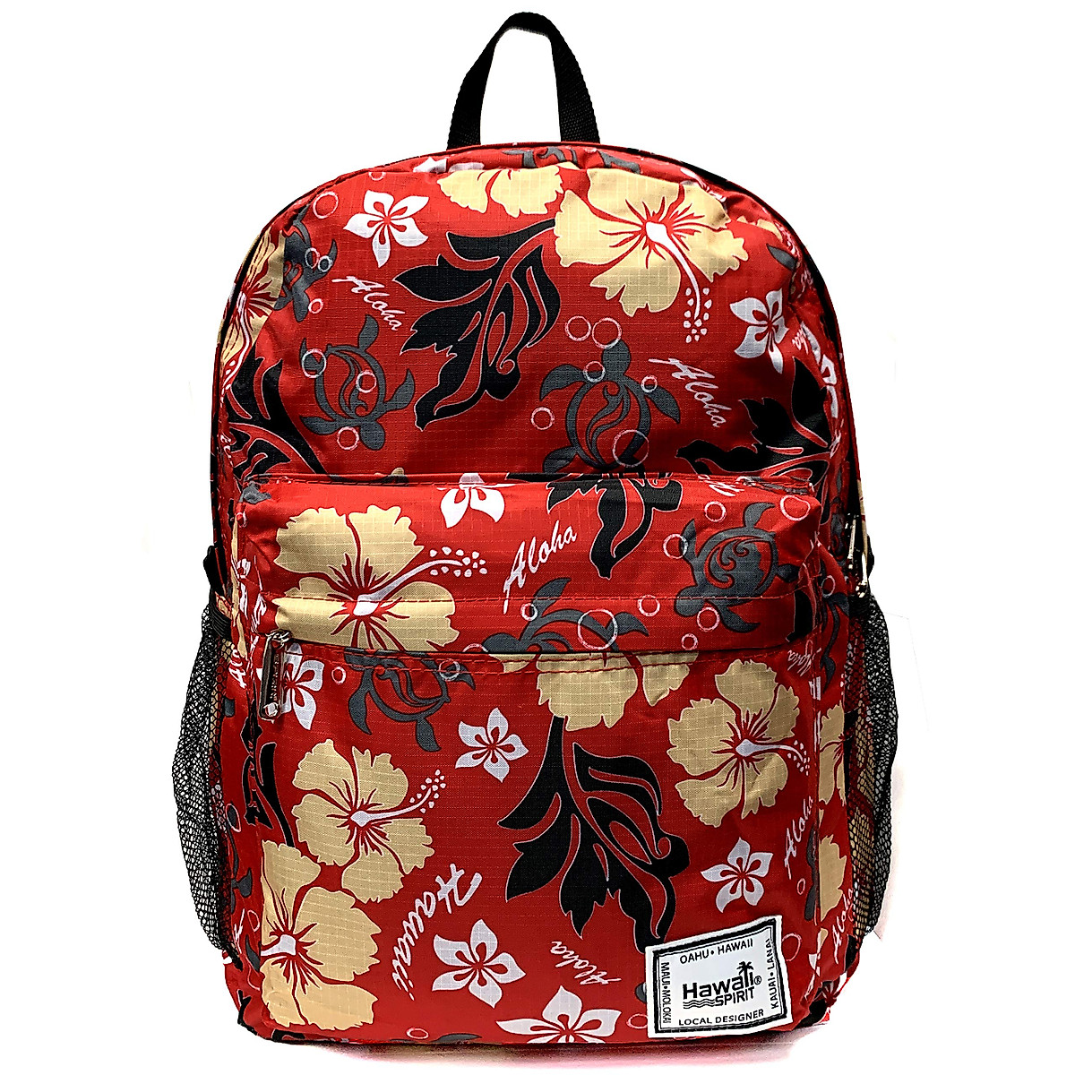 Hawaii Spirit Classic Backpack (Honu Family 2 - Red)