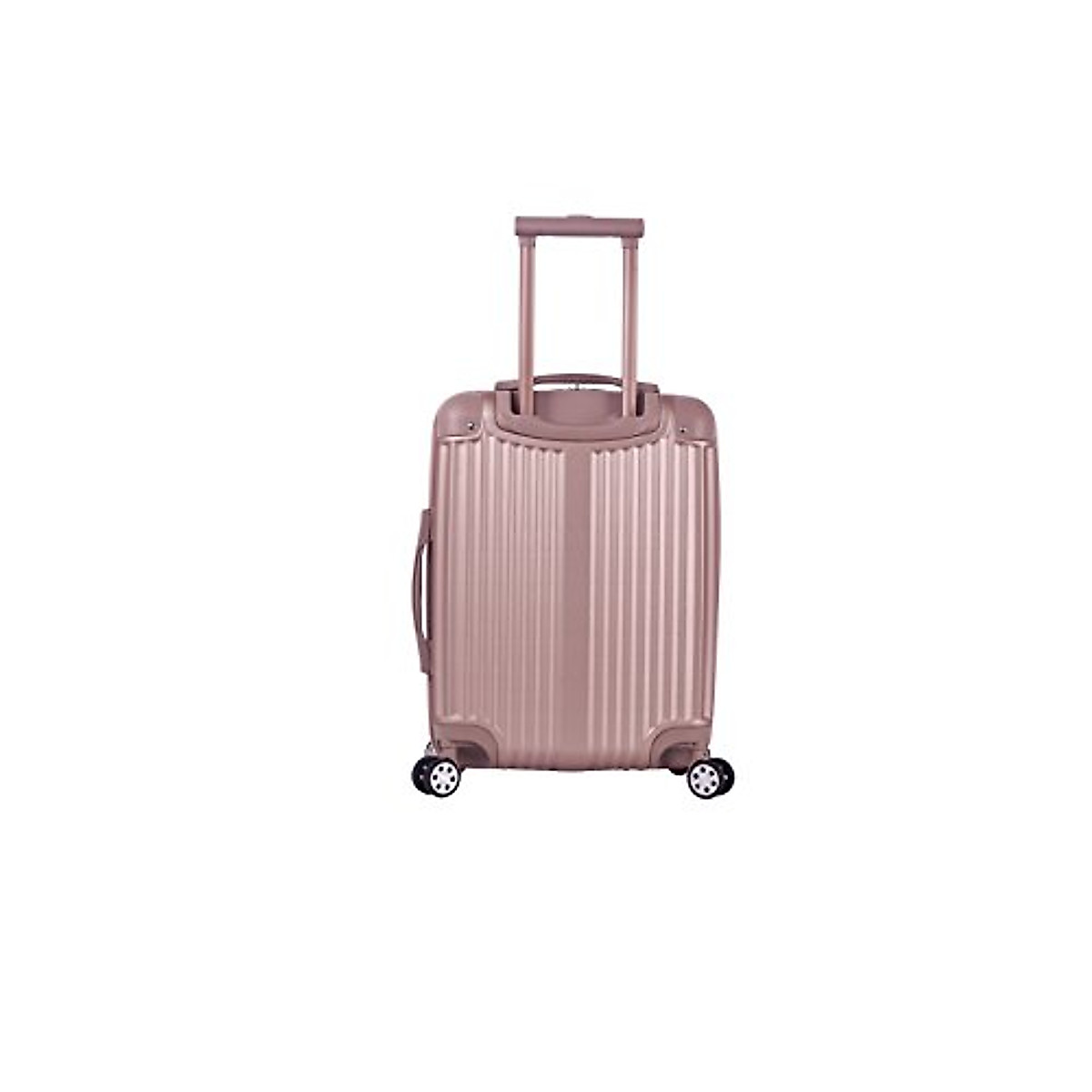 Rockland Berlin Hardside Expandable Spinner Wheel Luggage Set, Rose Gold, 3-Piece (20/24/28)