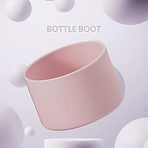 REUZBL Pastel Silicone Bottle Boot Sleeve for Stanley Tumblers 20-40oz, Hydro Flask Tumblers, Simple Modern Tumblers, Iron Flask Tumbler, Similar Tumblers, Tumbler Water Bottle Accessory