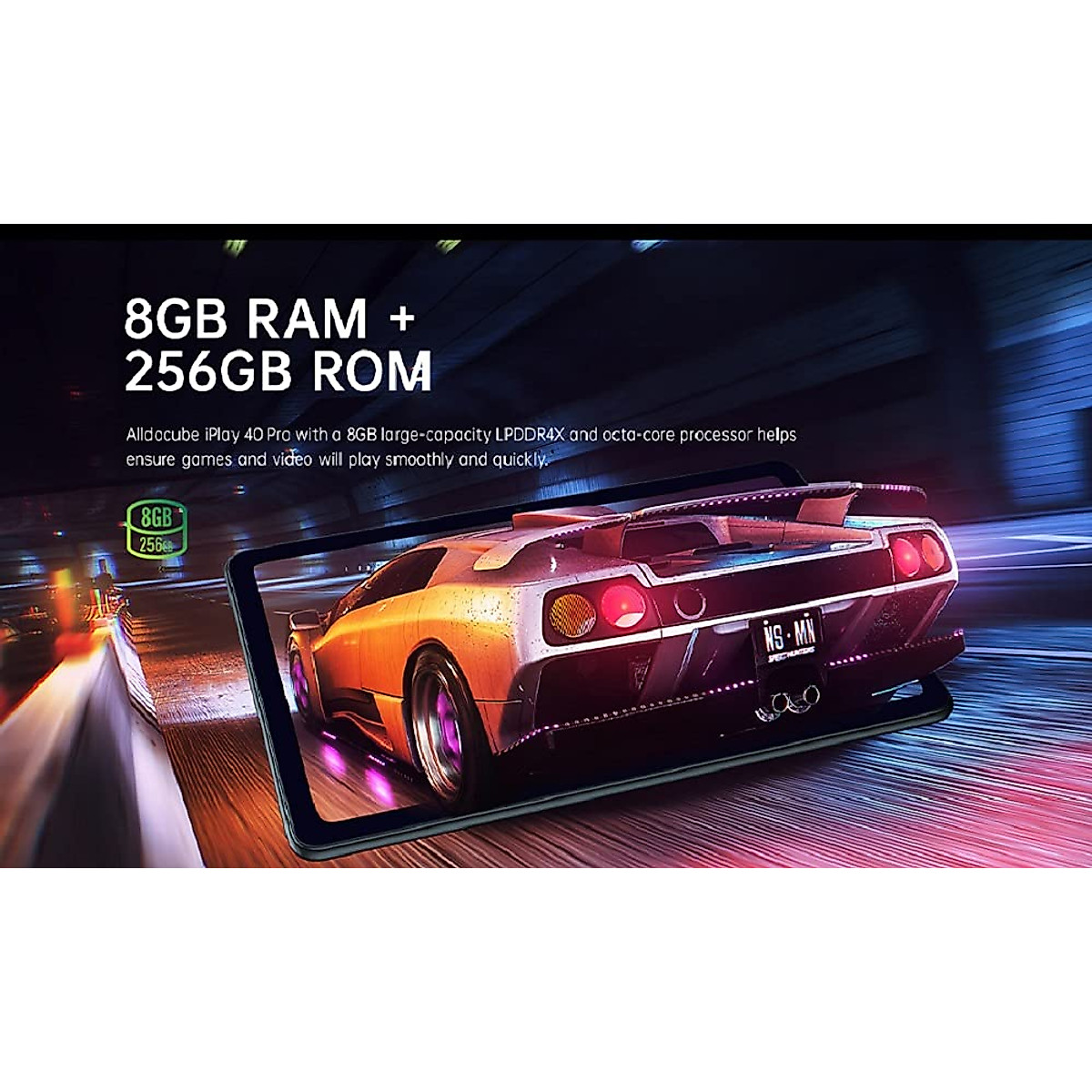 ALLDOCUBE_ World Premiere ALLDOCUBE iPlay 40 Pro 10.4 inch Tablet PC Android 11 8GB RAM 256GB ROM Octa Core T618 4G LTE PhoneTablet 2K IPS