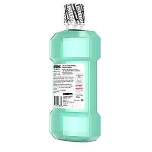 Listerine Zero Mouthwash, Clean Mint, 1 Liter
