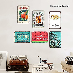 Nachos 20X30 cm Retro Look Tin Decoration Plaque Sign for Home Kitchen Bathroom Farm Garden Garage Inspirational Quotes Wall Decor