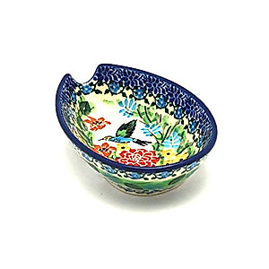 Polish Pottery Spoon Rest - Unikat Signature - U3271
