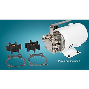 Little Giant IRK-360 Impeller Replacement/Repair Kit for Little Giant Pony Pumps and Flex Vane Pumps, Black, 555706