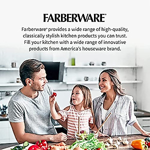 Farberware 12-Piece Non-Stick Resin, Dishwasher-Safe Kitchen Knife Set with Custom-Fit Blade Covers, Razor-Sharp, Multicolor