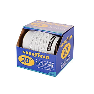 Goodyear Folding Bead BMX Bike Tire, 20 x 2.125, White